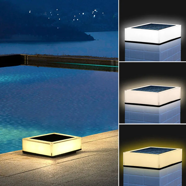 Éclairage solaire Étiqueté "Lampe solaire à poser au sol" - Lampe Solar