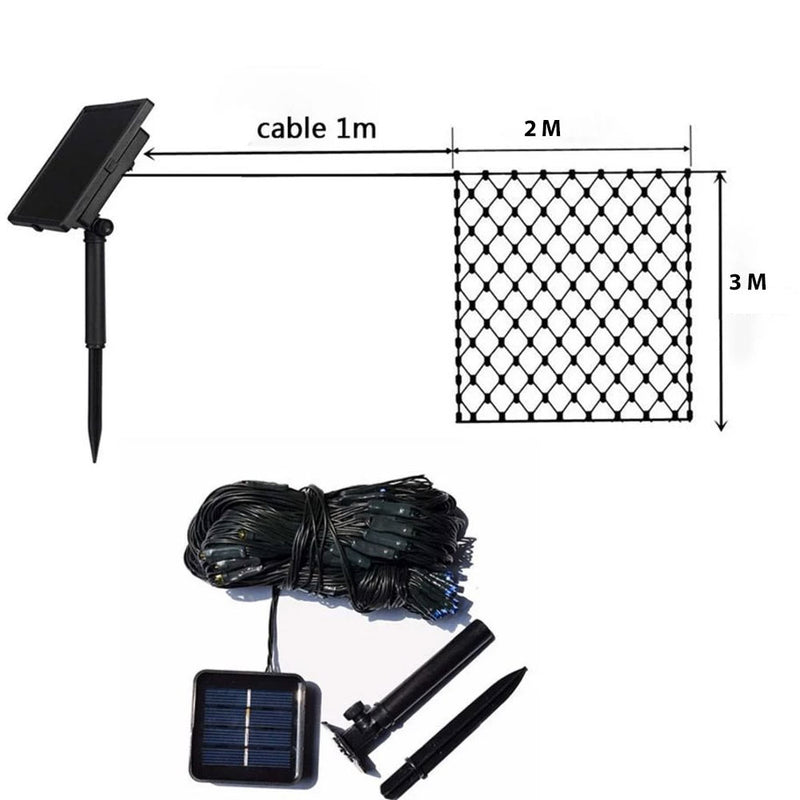 Filet Guirlande Solaire | Lampe Solar